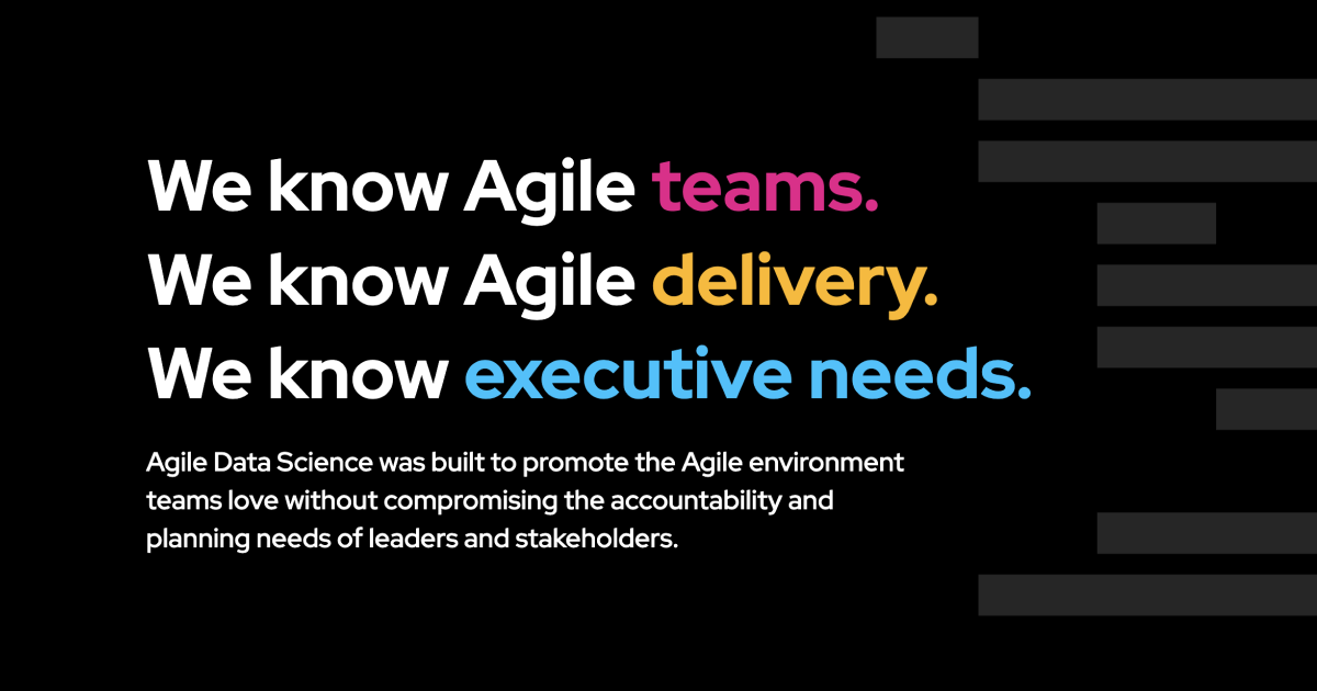 Agile Data Science 3040
